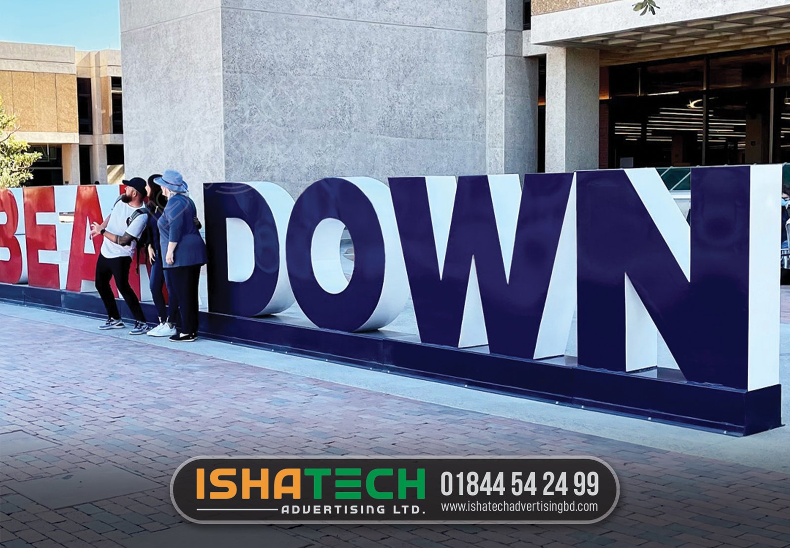 Acrylic 3D LED Letter Sign Board with Long Life LED
