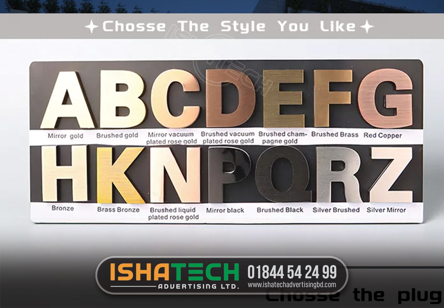 Premium Quality Acrylic LED Letter Sign Board